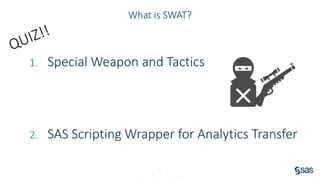 Python / R で使うSAS Viya | PPT