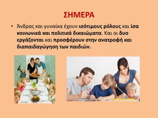 η οικογενεια στο περασμα του χρονου | PPT