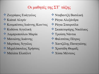 Aτυχήματα στο σχολείο | PPT