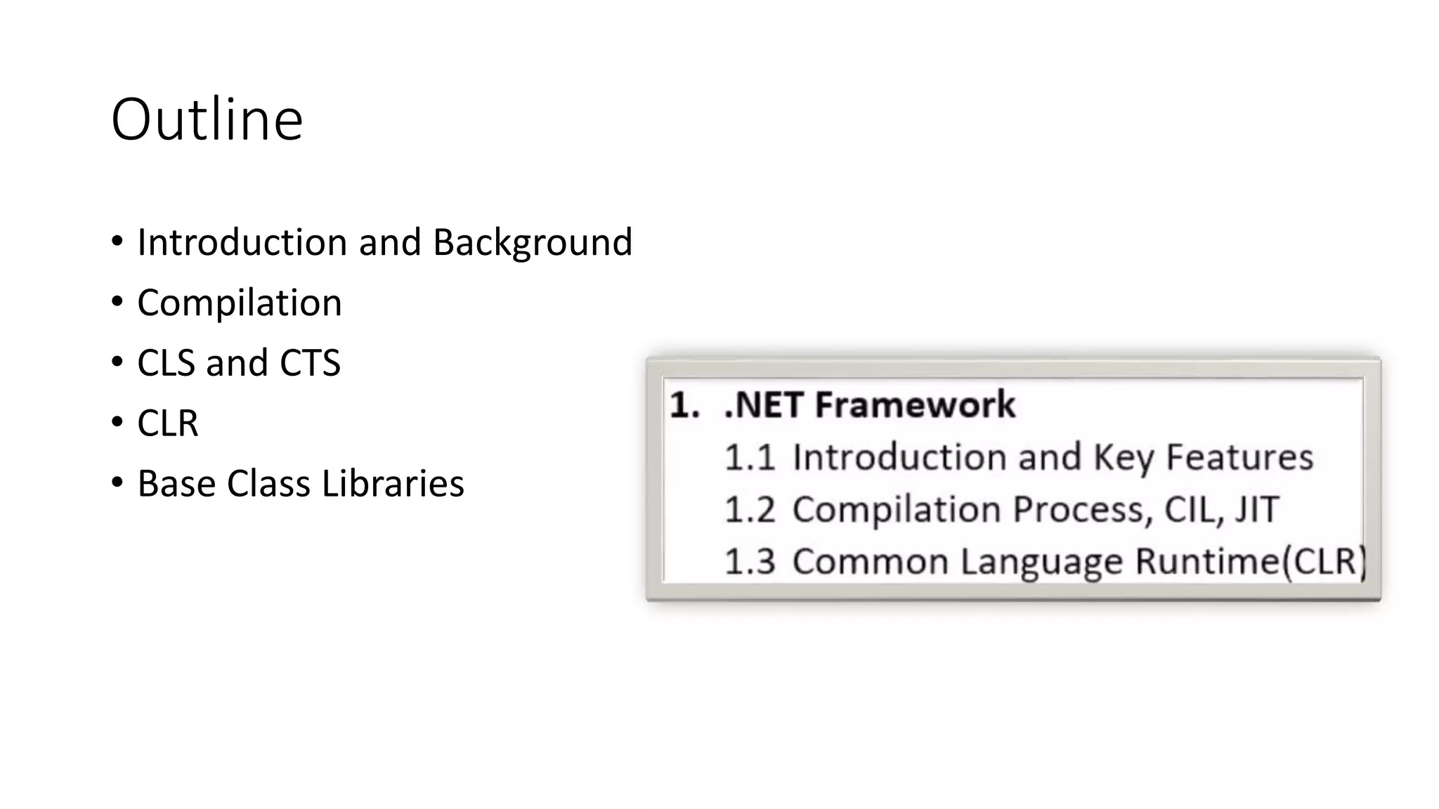 .Net framework | PPTX