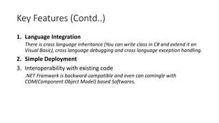.Net framework | PPTX