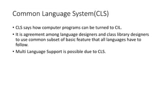 .Net framework | PPTX