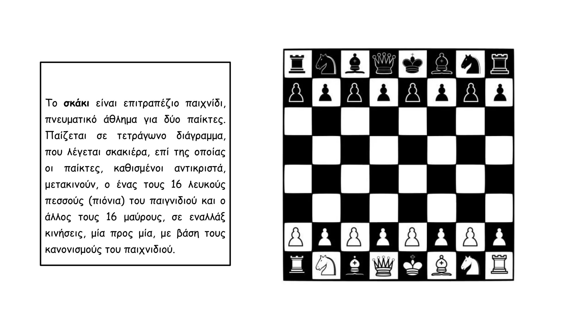 Ας παίξουμε σκάκι | PPT