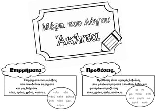 Μέρη του λόγου | PPT