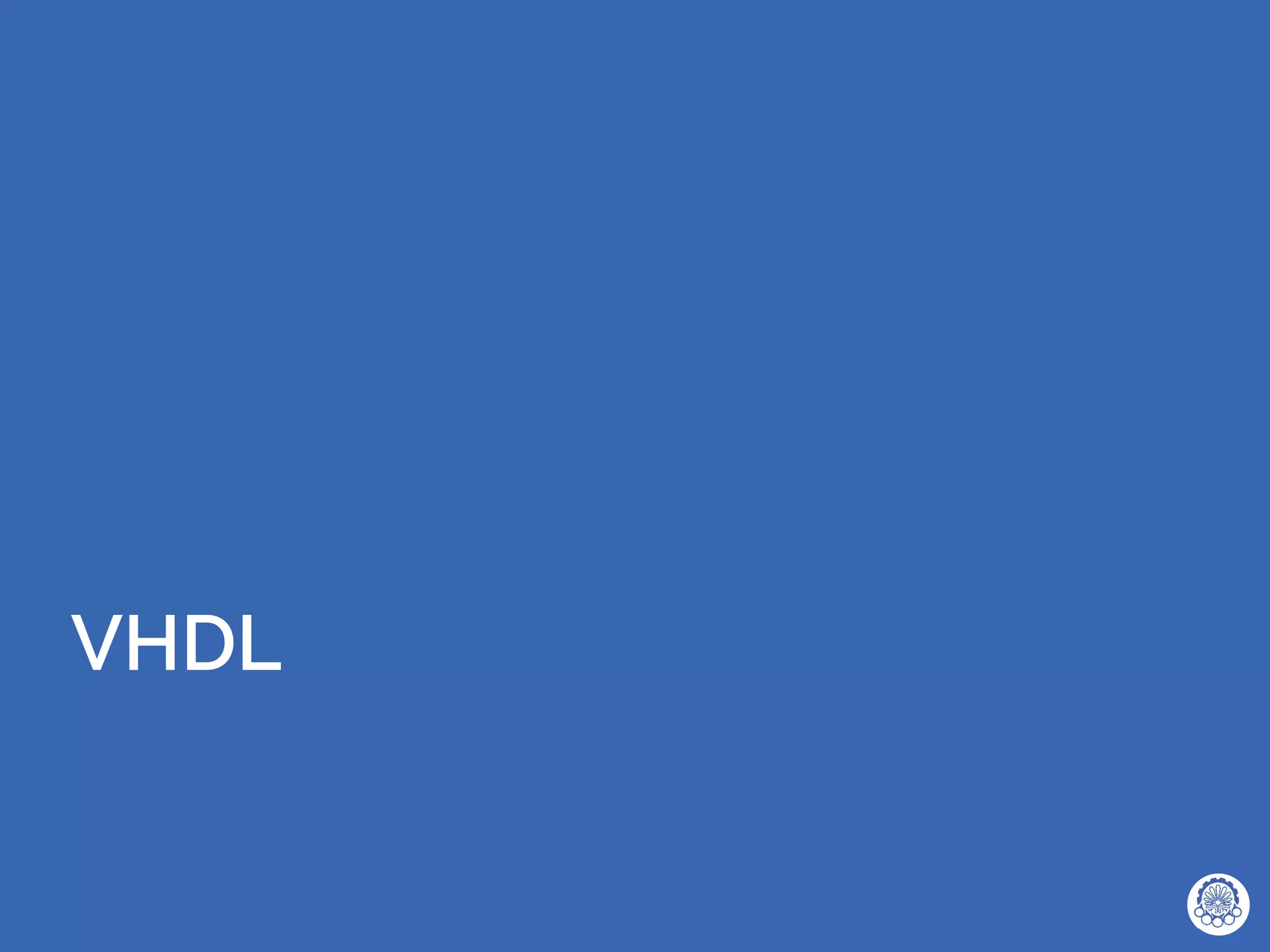 Introduction to VHDL | PDF