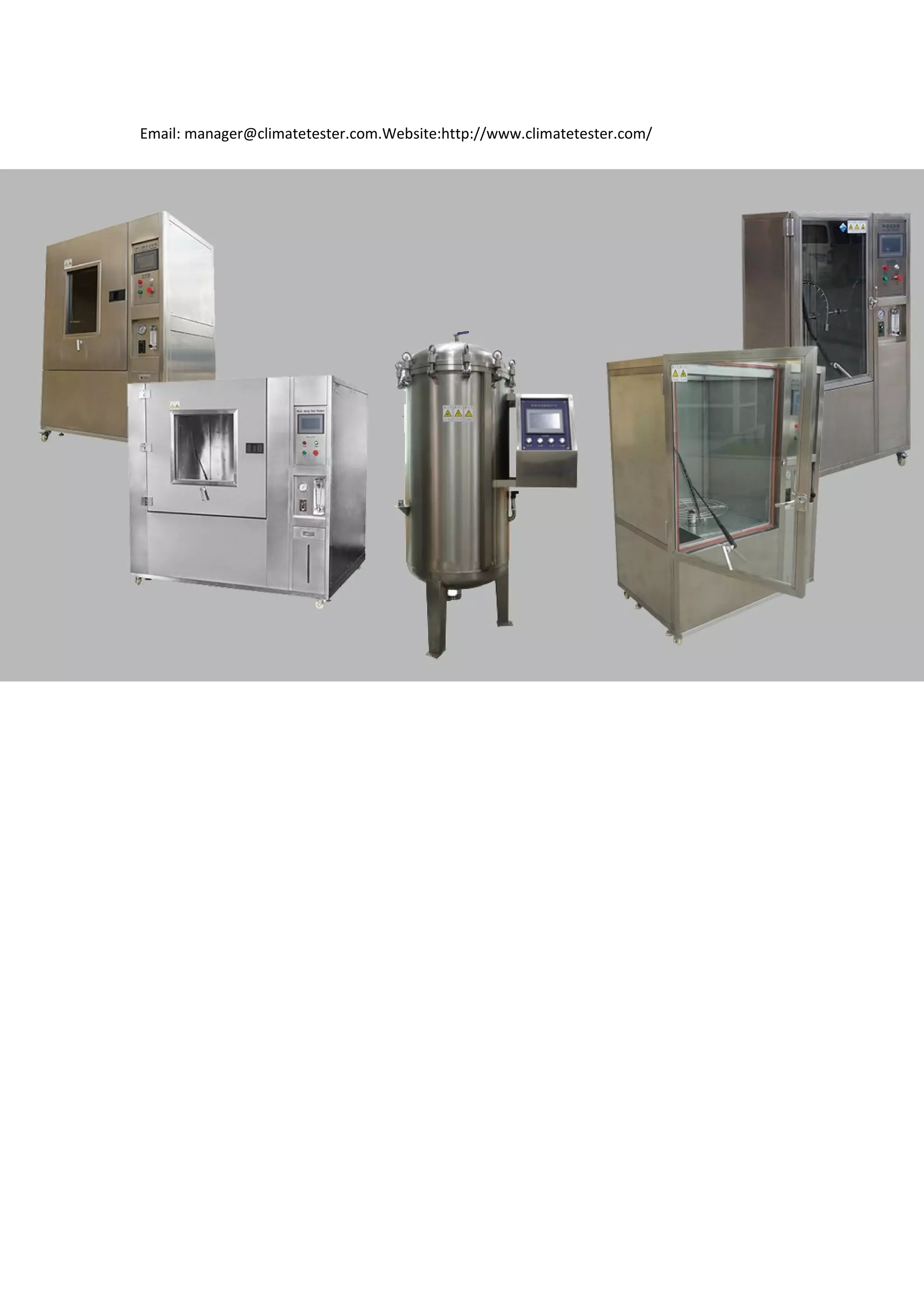 How To Choose IP Water Proof Test Chamber | PDF