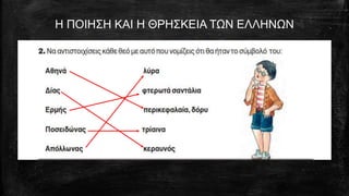 η ποιηση και η θρησκεια των ελληνων | PPTX