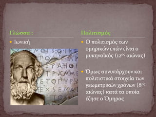 Οδύσσεια-Εισαγωγή | PPTX