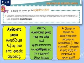 αχωριστα μορια | PPT