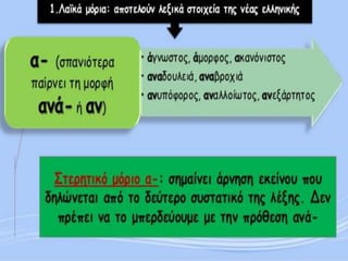 αχωριστα μορια | PPT
