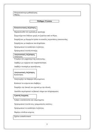 Σημειώσεις για τους μαθητές/τριες μου | PDF