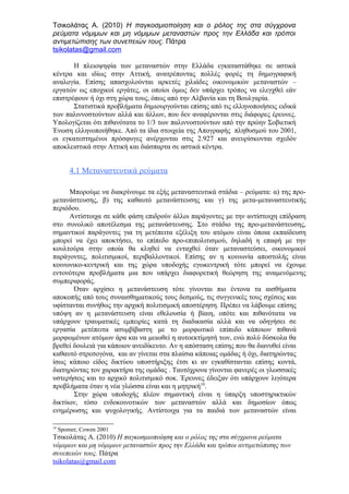 Τσικολάτας Α. (2010) Η παγκοσμιοποίηση και ο ρόλος της στα σύγχρονα ...