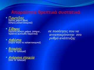 Διατροφή και εφηβεία | PPTX