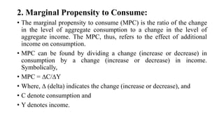 Consumption Function Assignment of Macroeconomic | PPTX
