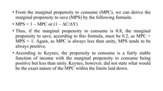 Consumption Function Assignment of Macroeconomic | PPTX