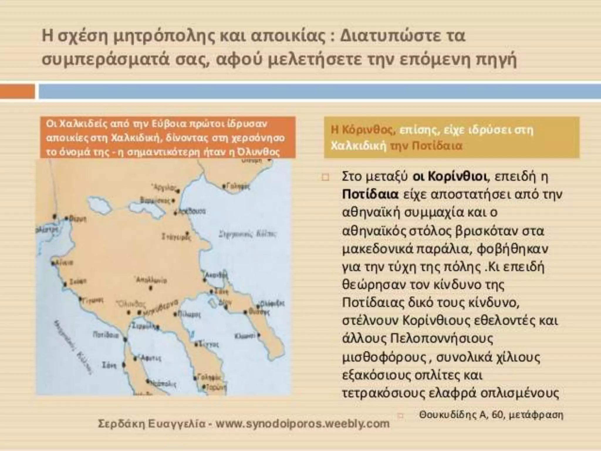 β ελληνικος αποικισμος | PPTX