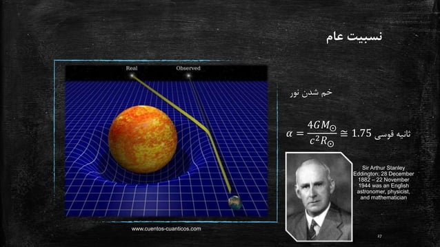 General relativity and studying of the standard model of cosmology | PPT