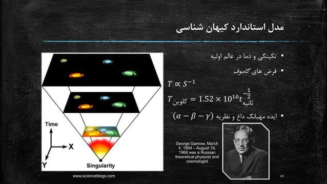 General relativity and studying of the standard model of cosmology | PPT