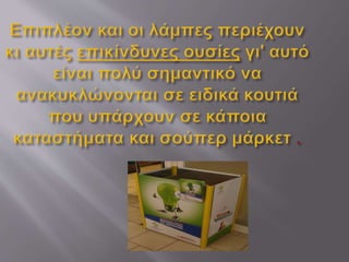 ανακυκλωση!! | PPTX