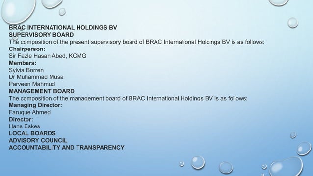 BRAC in non-formal education | PPT