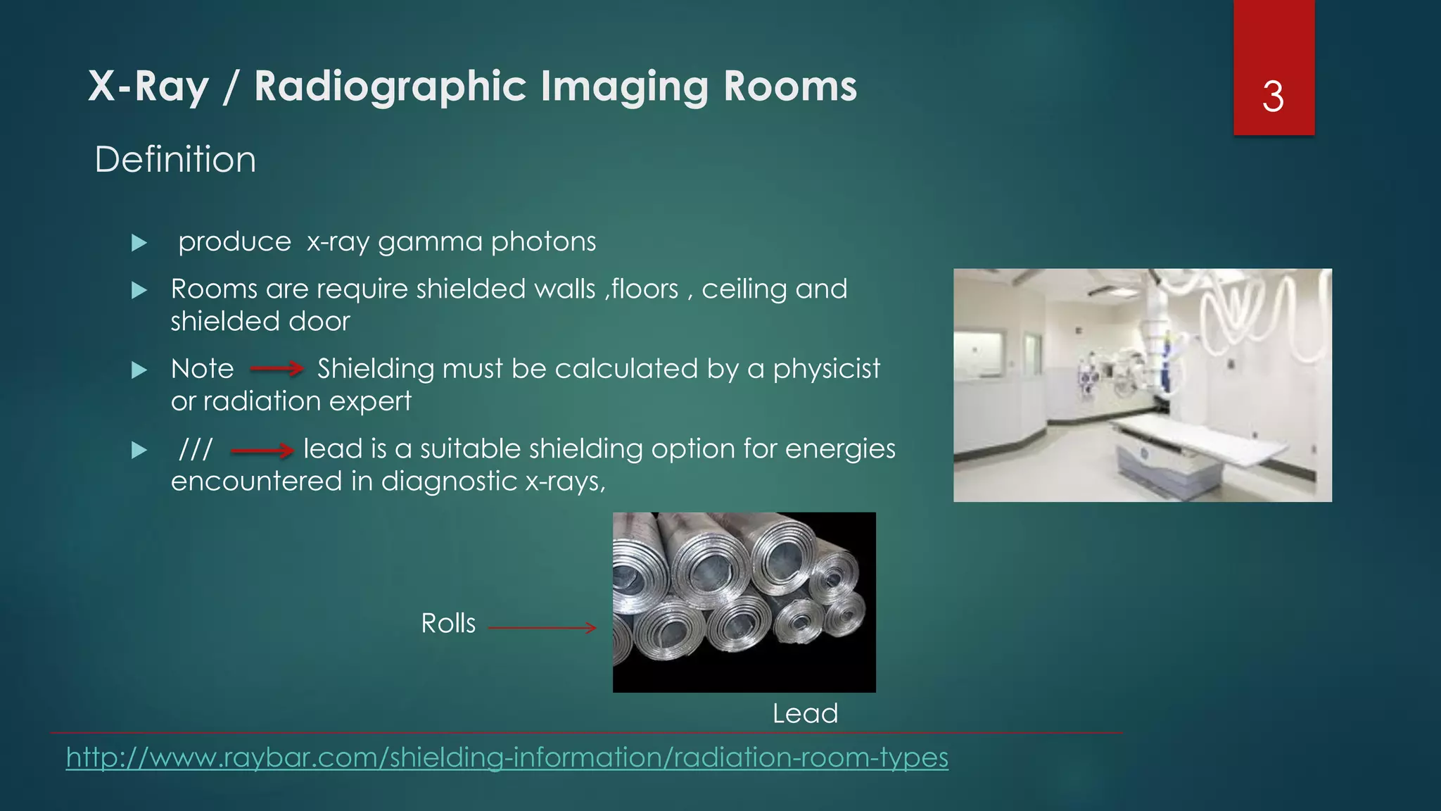 X-Ray / Radiographic Imaging Rooms | PDF