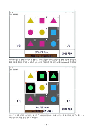 Windows API Programming Project Report | PDF
