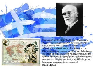 μικρασιατική καταστροφή | PPTX