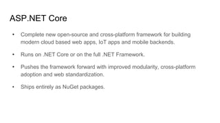 .Net: Introduction, trends and future | PPT