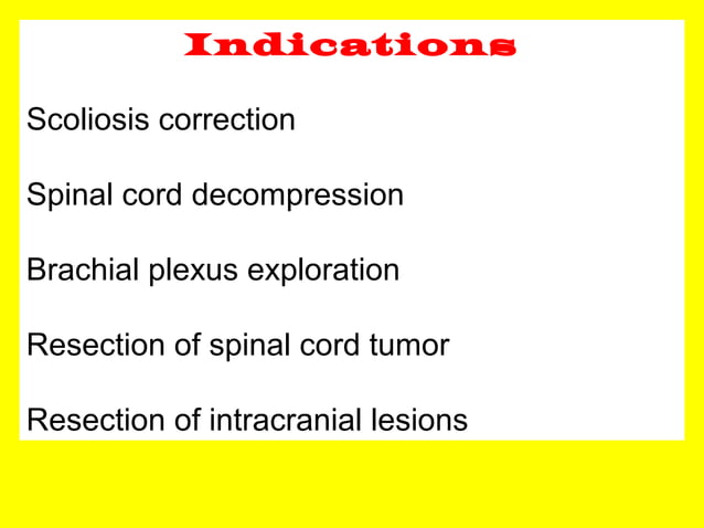 Advances in neuro anesthesia monitoring | PPT | First Aid | Injuries