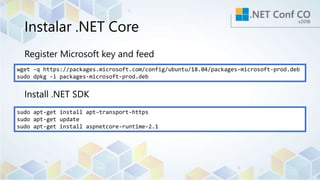 .Net core multiplataforma. sera verdad??? | PPT