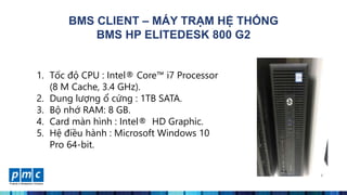 GIỚI THIỆU PHẦN CỨNG CẤU THÀNH HỆ THỐNG BMS | PPTX