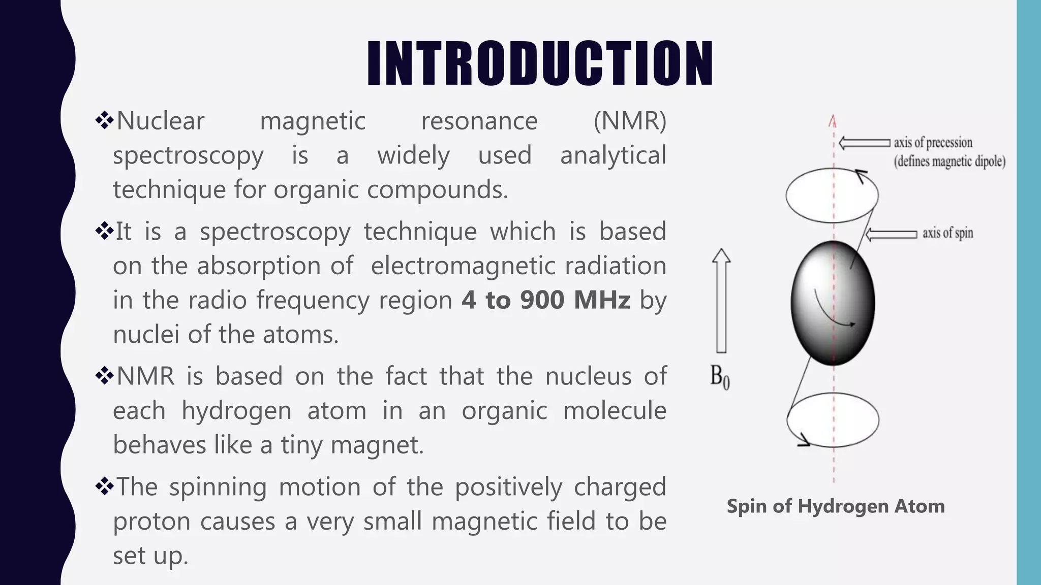Nuclear magnetic resonance (NMR) | PPTX