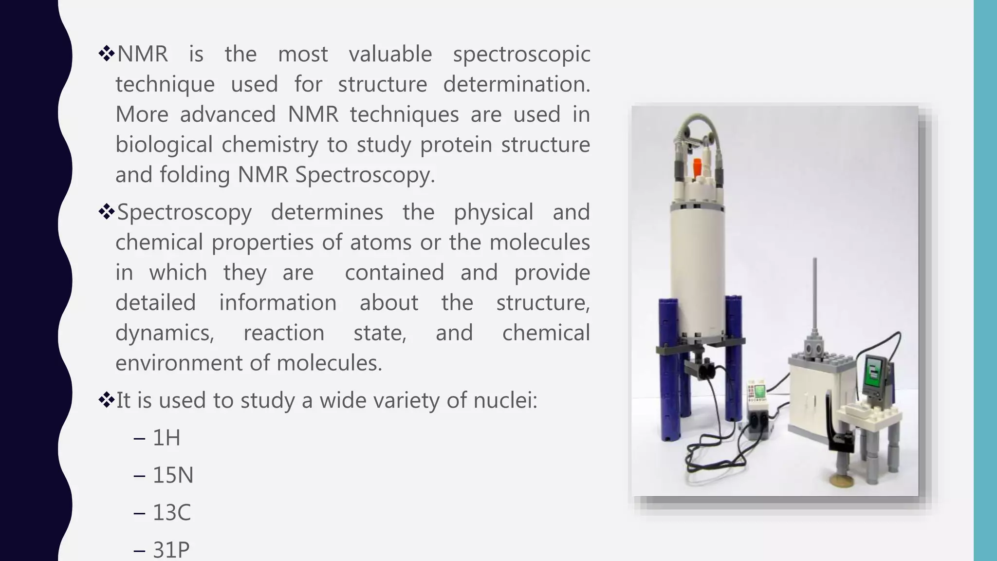 Nuclear magnetic resonance (NMR) | PPTX