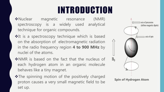Nuclear magnetic resonance (NMR) | PPTX