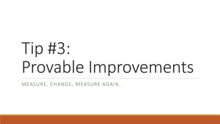 Improving app performance using .Net Core 3.0 | PPT