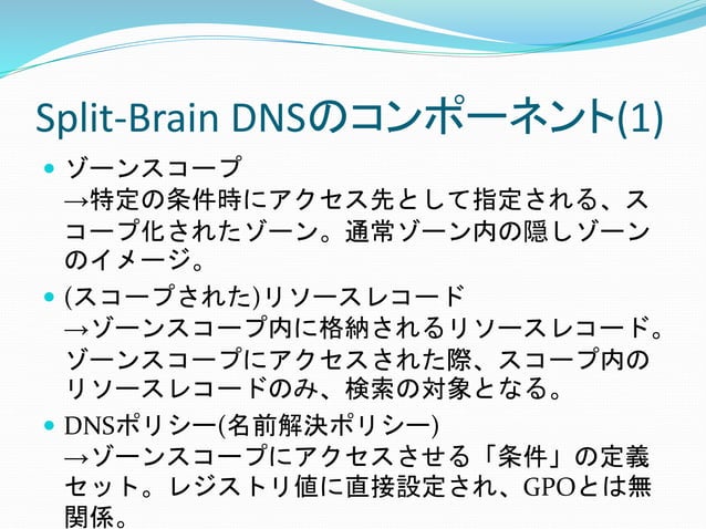 Understanding Split Brain Dns Pptx