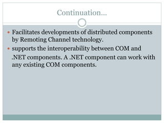 .Net framework | PPT