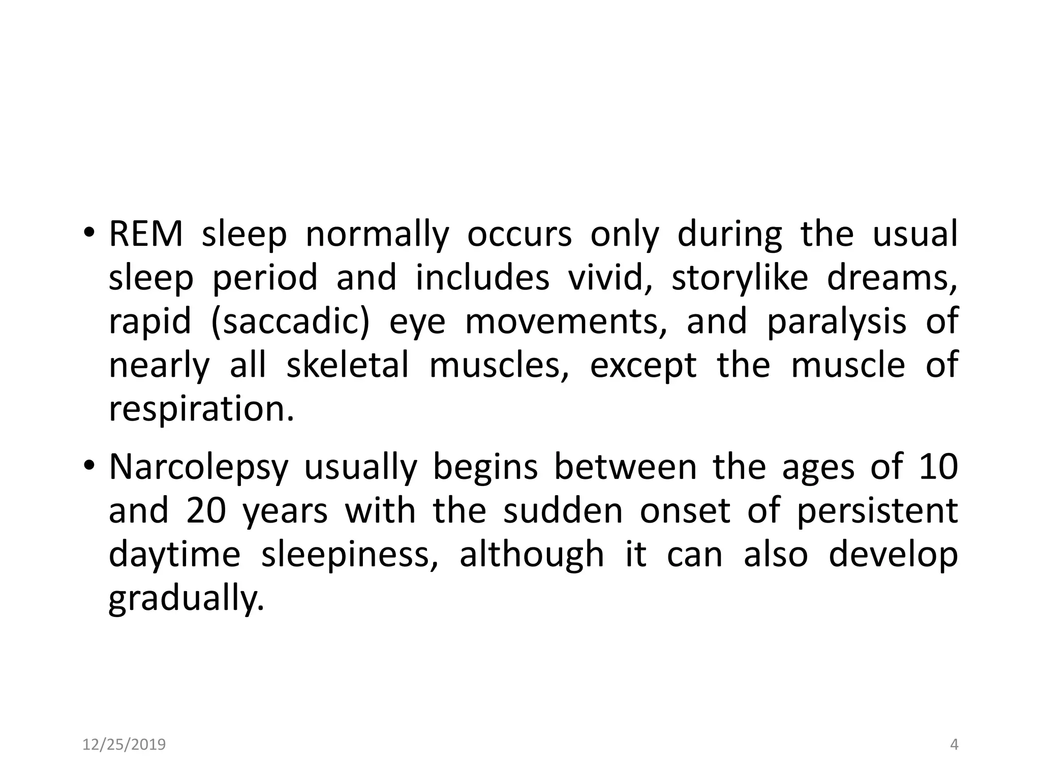 Use of Amphetamine in Narcolepsy | PPTX | Sleep Disorders | Diseases ...