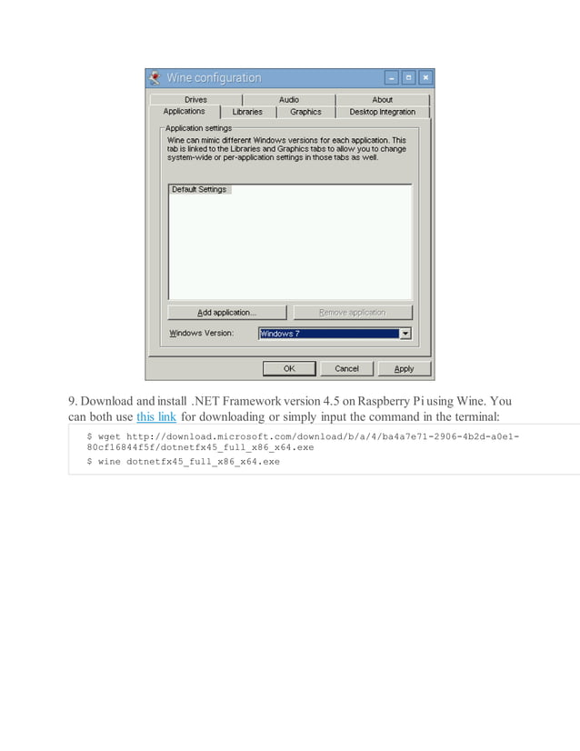 .Net framework 4.5 on raspberry pi | PDF