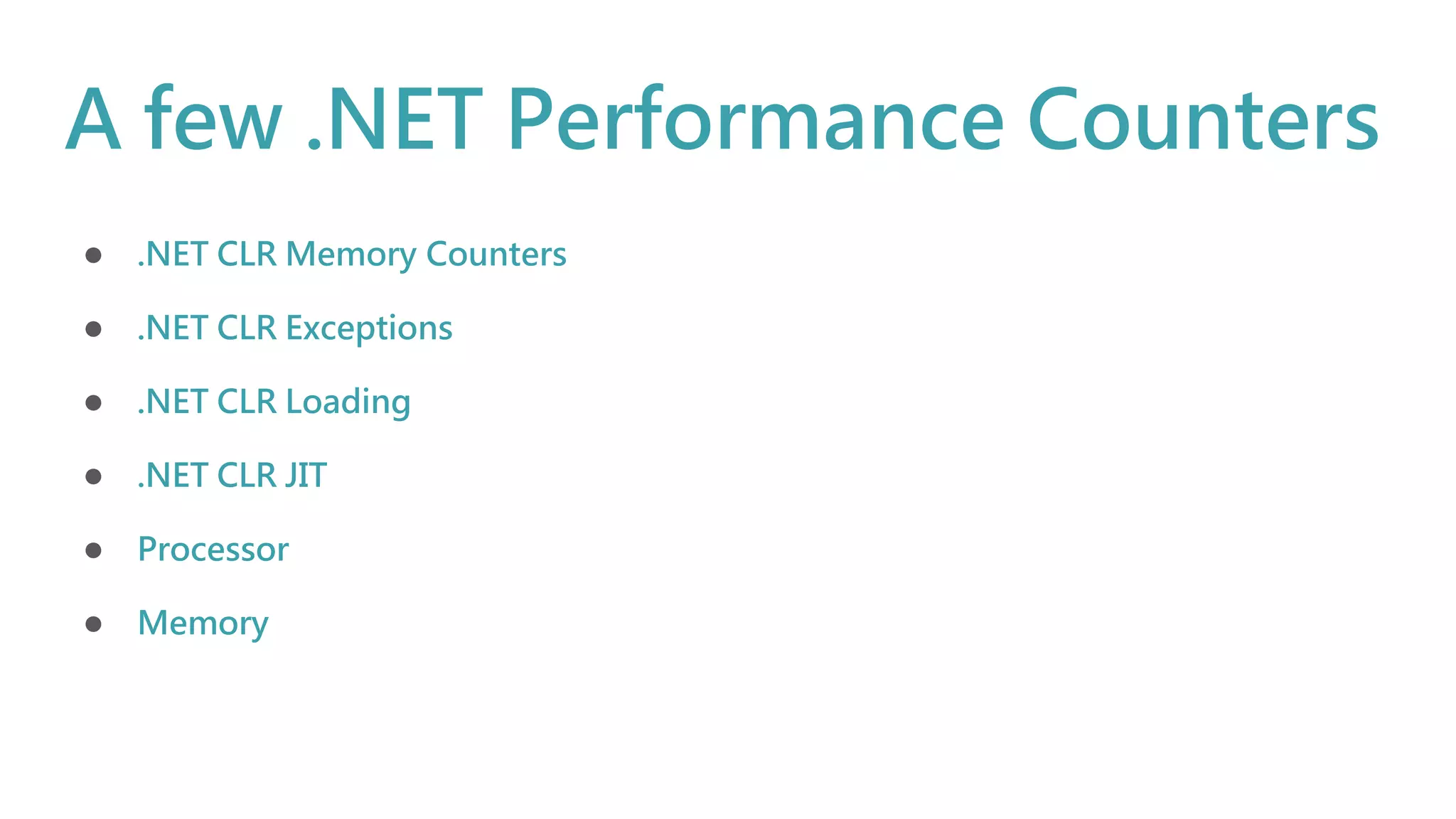 .Net Architecture and Performance Tuning | PPTX .Net Architecture and Performance Tuning | PPTX