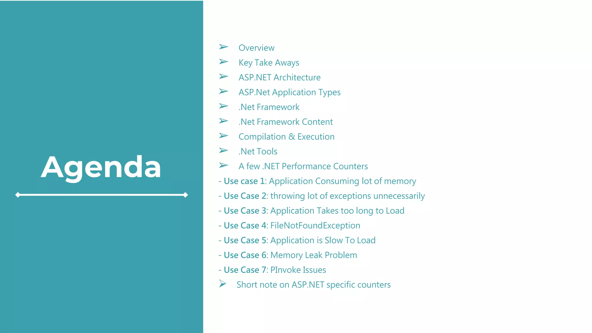 .Net Architecture and Performance Tuning | PPTX .Net Architecture and Performance Tuning | PPTX