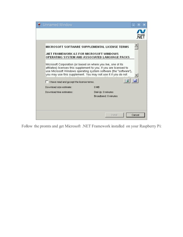 .Net framework 4.5 on raspberry pi | PDF