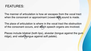 Consonants | PPT
