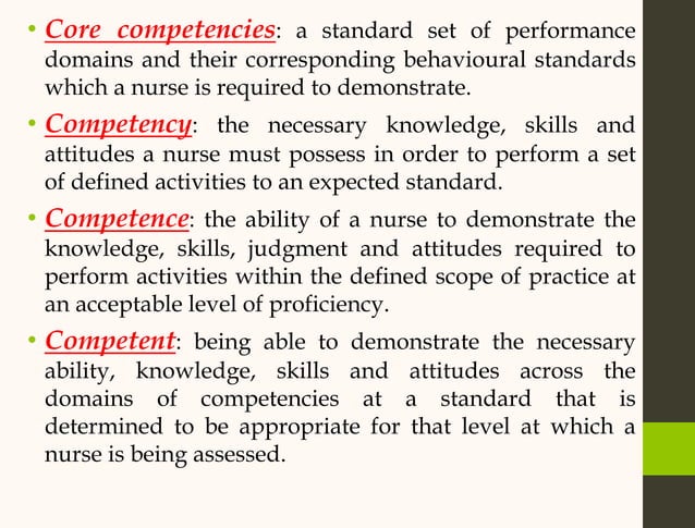 COMPETENCIES OF NURSE PRACTITONERS OR APN | PPTX