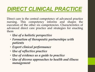COMPETENCIES OF NURSE PRACTITONERS OR APN | PPTX