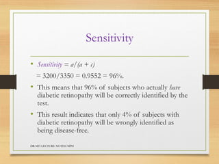 .Screening tests | PPT