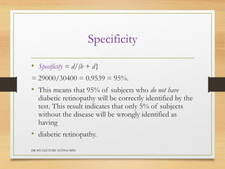 .Screening tests | PPT