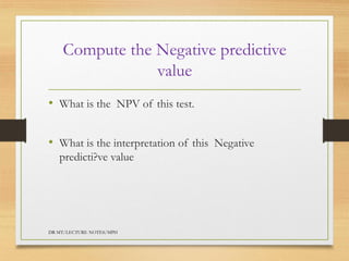 .Screening tests | PDF