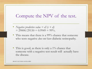 .Screening tests | PDF