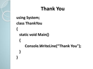 Properties and Indexers | PPTX | Programming Languages | Computing